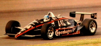 500 Legends: JOHNNY RUTHERFORD SIGNED 1989 STARCRAFT SIMPSON BANDIT HELMET